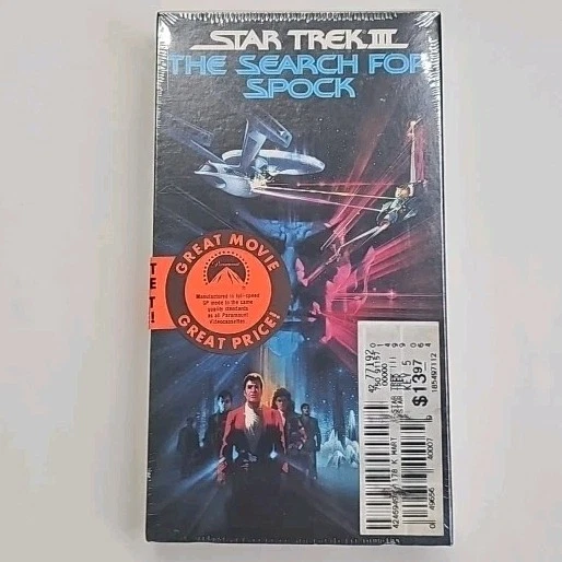 STAR TREK III: The Search for Spock VHS 1990 *SEALED* £7.45 - PicClick UK