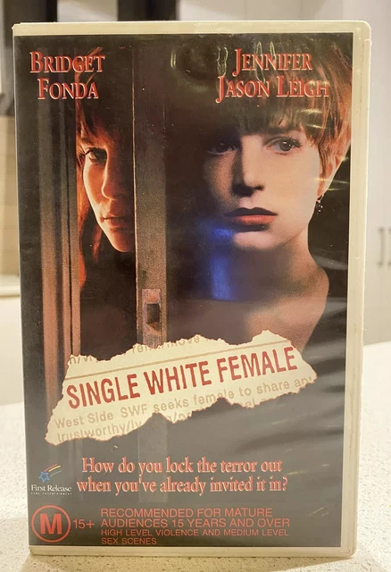 SINGLE WHITE FEMALE [VHS] First Release Video Big Box Ex-Rental Tape ...