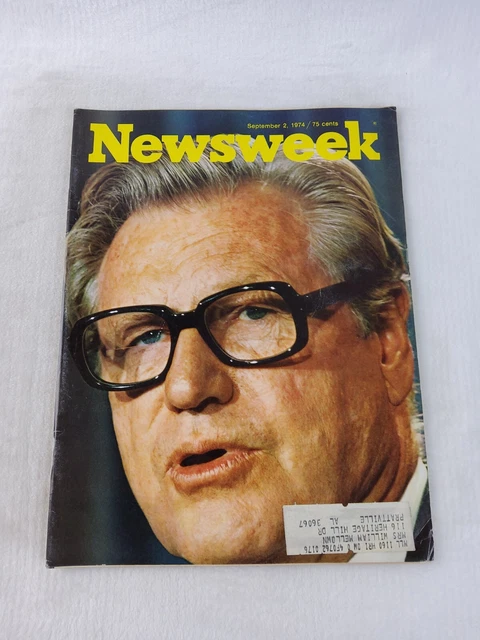 NEWSWEEK MAGAZINE SEPTEMBER 2 1974 Nelson Rockefeller Gerald Ford ...