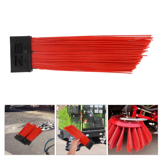 4PCS CLEANING SWEEPER Broom Head Push Broom Outdoor Heavy Duty Sweeper ...