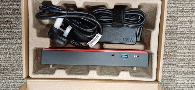 LENOVO THINKPAD HYBRID USB-C Docking Station 40AF/DUD9011D1 with Power ...