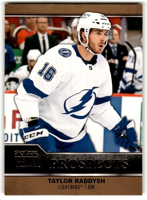 2021-22 METAL UNIVERSE Skybox Premium Prospects Taylor Raddysh recrue # ...