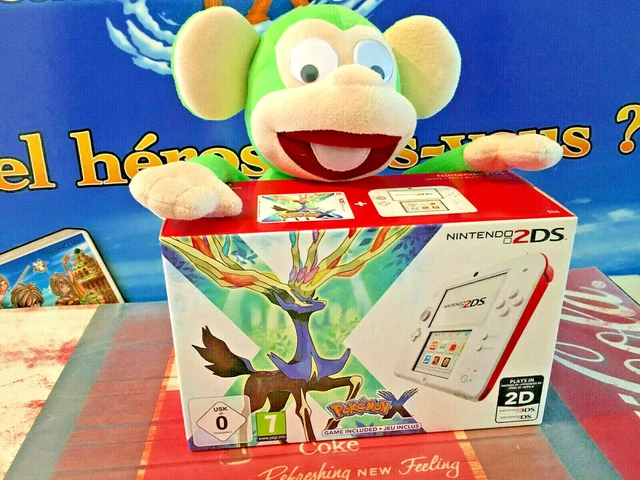 CONSOLE NINTENDO 2DS PACK POKEMON X handled system PAL FR NEUVE NEW ...