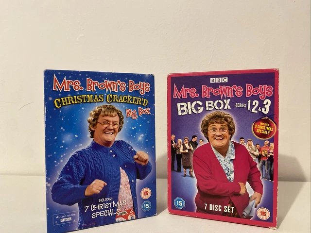 MRS BROWNS BOY DVD Bundle Series 1-3 Mrs Browns Christmas Cracked £7.99 ...