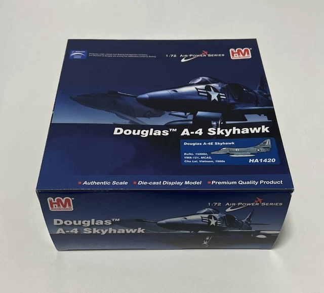 HOBBY MASTER 1/72 Douglas A-4E Skyhawk Ha1420 Vma-121 1960S EUR 296,11 ...