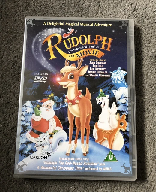 RUDOLPH THE RED Nosed Reindeer The Movie (DVD,1998) John Goodman Whoopi ...