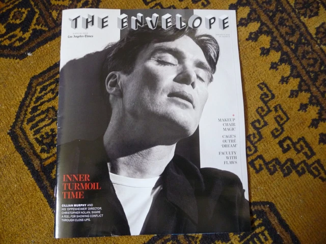 CILLIAN MURPHY-THE ENVELOPE Magazine January 4/2024 £5.50 - PicClick UK