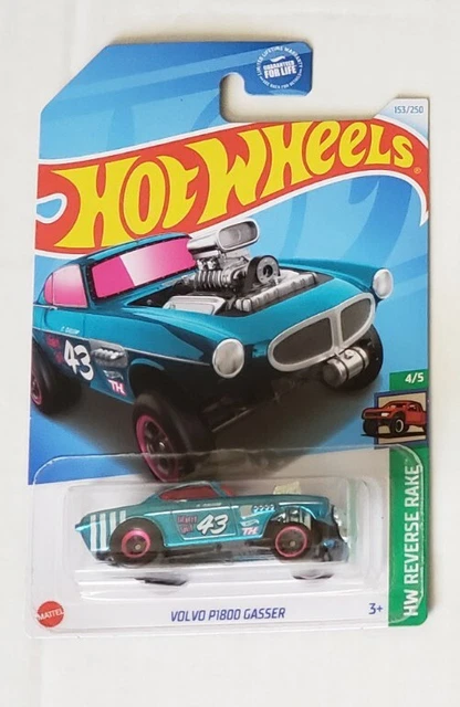 2024 Hot Wheels Super Treasure Hunt Sth Volvo P1800 Gasser Us Card Protector 7584 Picclick Ca