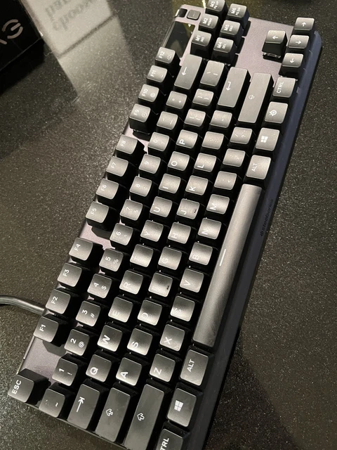 STEELSERIES APEX PRO TKL Mechanical Switches Gaming Keyboard with OLED ...