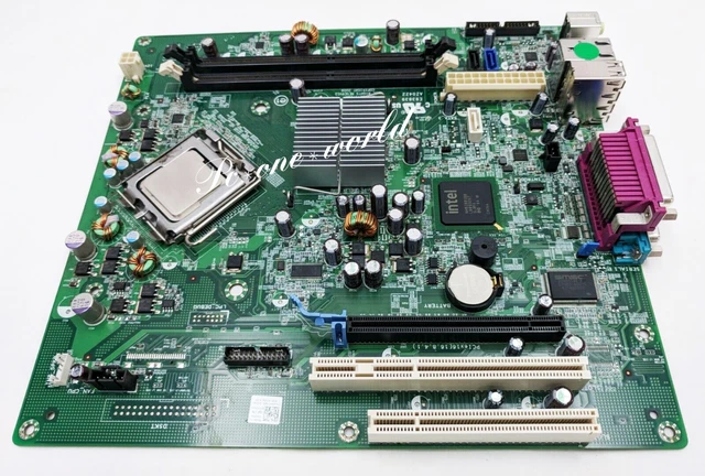 DELL OPTIPLEX 380 0HN7XN Motherboard w/ Core 2 Duo E7500 2.93GHz CPU ...