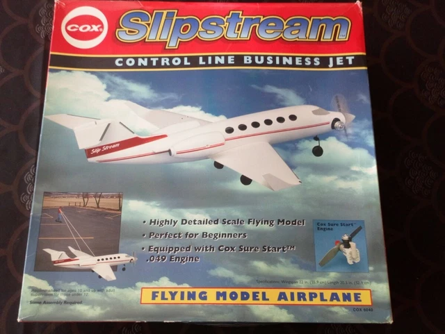 COX® SLIPSTREAM CONTROL line powered. 049 Engine. Unused in Original ...