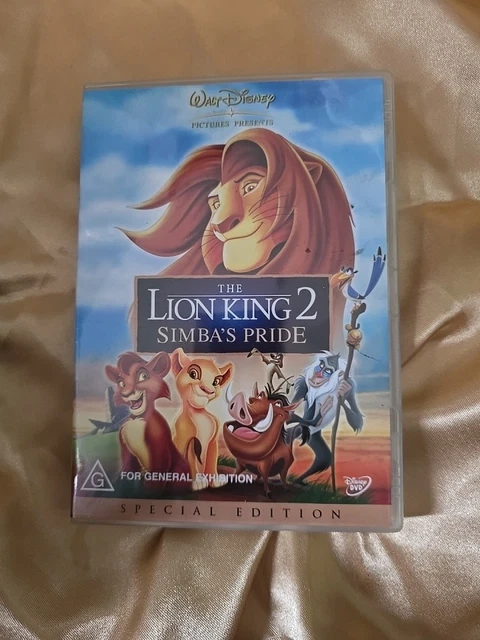 THE LION KING 2: Simba's Pride (Special Edition, DVD) - Acceptable - Region 4 $8.95 - PicClick AU