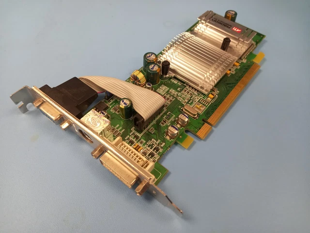 ATI RADEON X300SE 128MB Graphics Card, VGA+DVI+Composite TV, PCIE, VGC ...