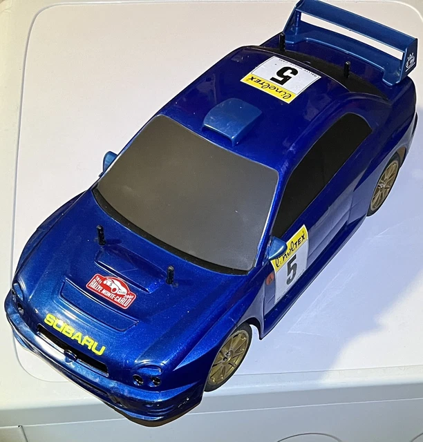 TAMIYA TL01 SUBARU Impreza 2001 Rally Rc Car 1/10 Scale with servo ...