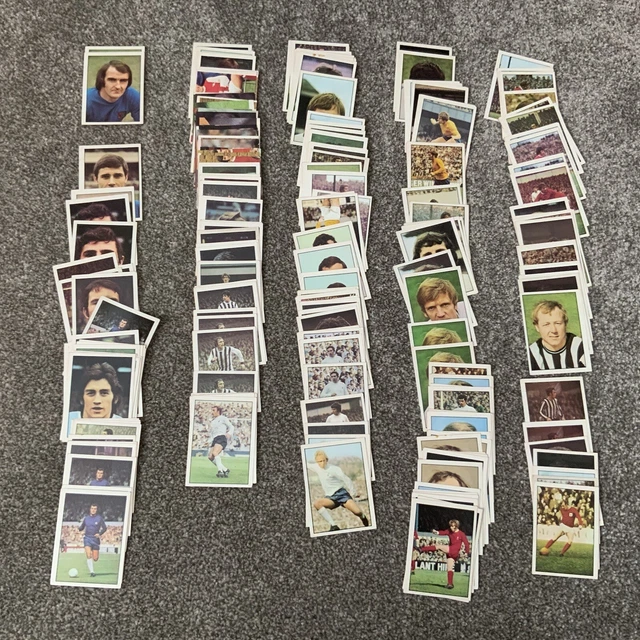 VINTAGE TOP SELLERS Panini Football 72 Card Stickers Album Bundle Retro ...