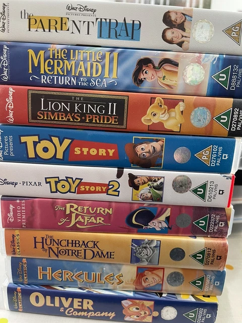 VHS TAPES JOB lot Disney EUR 1,16 - PicClick FR