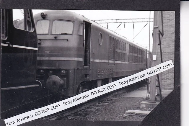EX GAS TURBINE Loco 18100 Converted To E2001 @ Crewe In 1961 - Photo ...