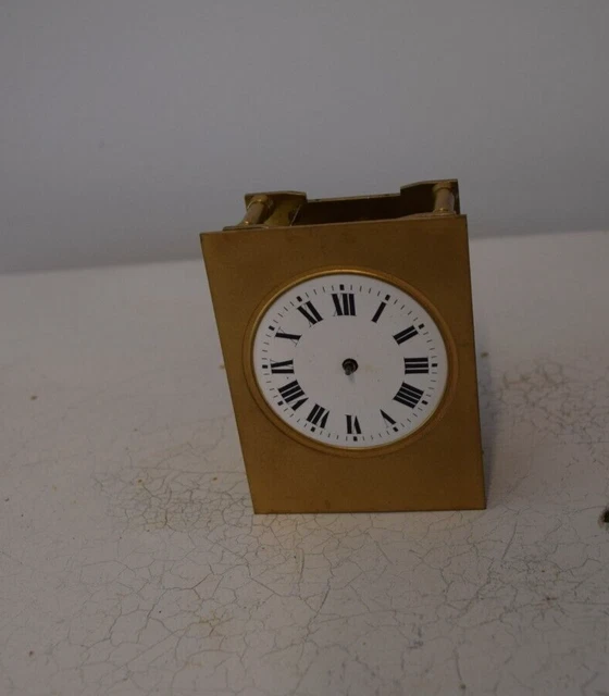 ANTIQUE CARRIAGES CLOCK movement's on a gong ref 29 £130.00 - PicClick UK