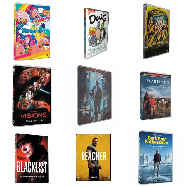 ASSORTED TV-SERIES, COMPLETE Season Box Set Region 1 US Seller £14.60 ...