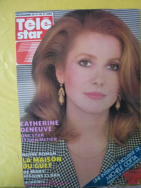 CATHERINE DENEUVE , une star et son métier , cover , french document . EUR 3,00 - PicClick FR