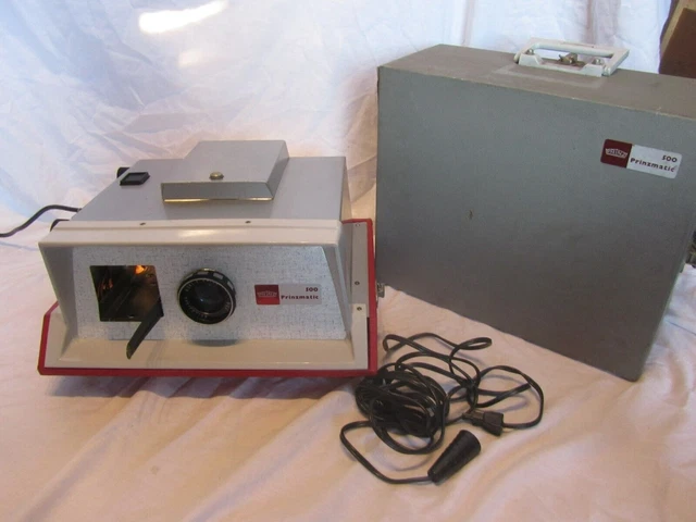 VINTAGE PRINZ 500 Prinzmatic Slide Projector With Controller £24.99 ...