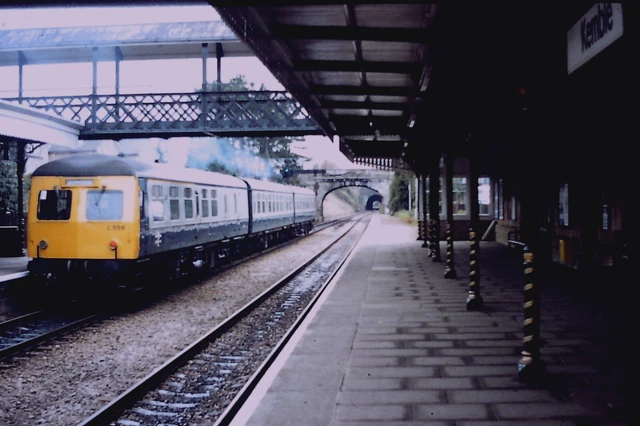 ORIGINAL 35MM COL/SLIDE DMU Class 120 C556 at Kemble Circa 1980 ...