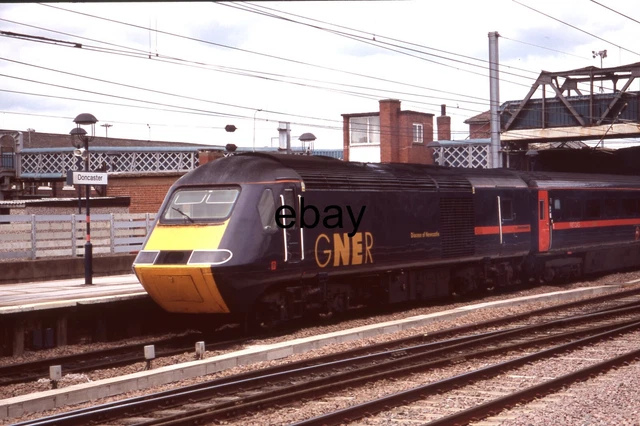 35MM RAILWAY SLIDE - GNER HST Class 43. 43102 @ Doncaster £2.99 ...