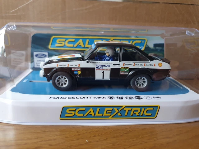 SCALEXTRIC CLUB CAR Ford Escort Mk2 Black Beauty Manx Rally C4291 NEW ...