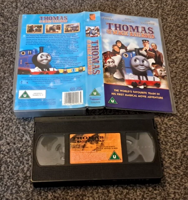 THOMAS & THE Magic Railroad Peter Fonda Mara Wilson Kids Children Pal ...