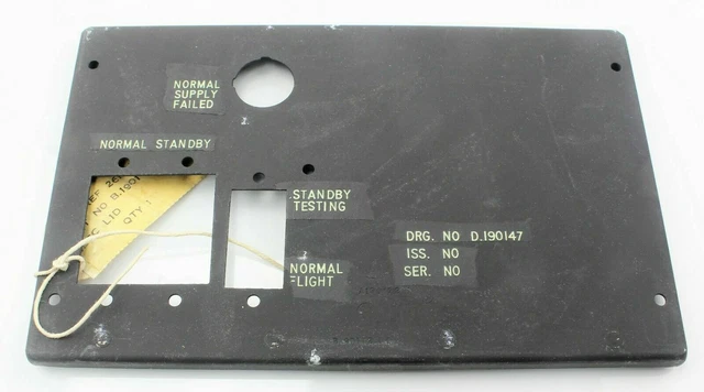 LID PANEL 26FX/1634 B.190172 Cover Hawker Hunter RAF Vintage Aircraft ...