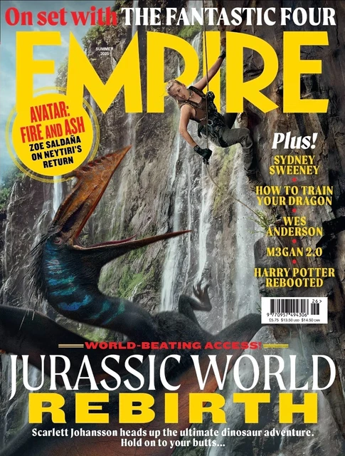 EMPIRE MAGAZINE (UK) - Summer 2025 - Jurassic World Rebirth - Fantastic ...