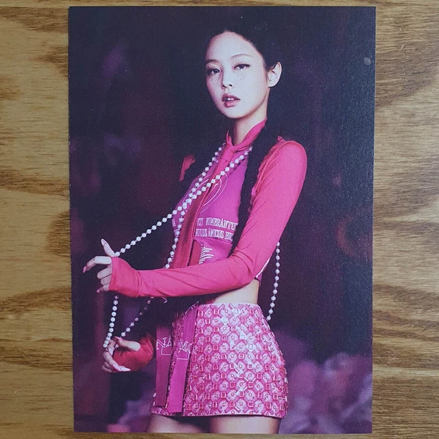 Jennie Official Postcard Blackpink 2nd Album Born Pink Box Set Ver