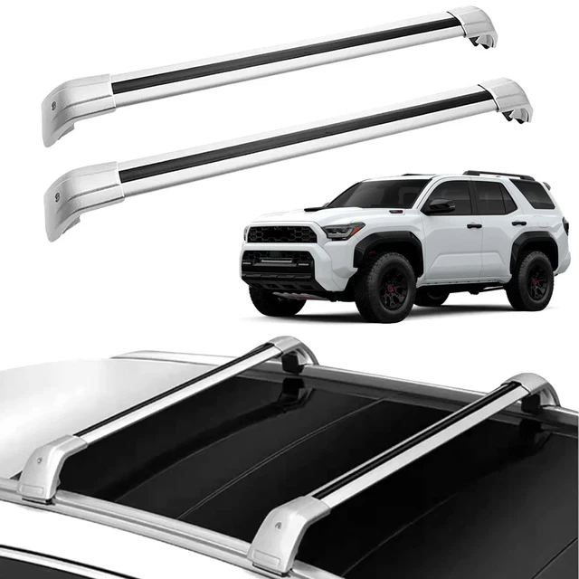 ROOF RACK CROSS Bars for 2025 2026 Toyota 4Runner N300 Lockable ...