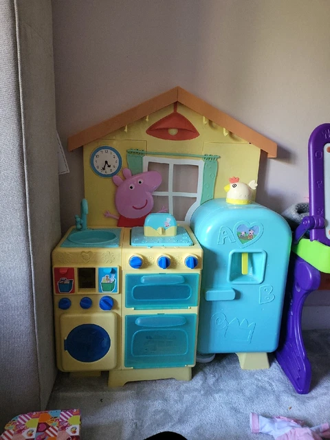 PEPPA PIG KITCHEN playset £25.00 - PicClick UK