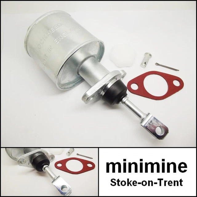 CLASSIC MINI CLUTCH Master Cylinder Lockheed Metal Body INC. Gasket ...