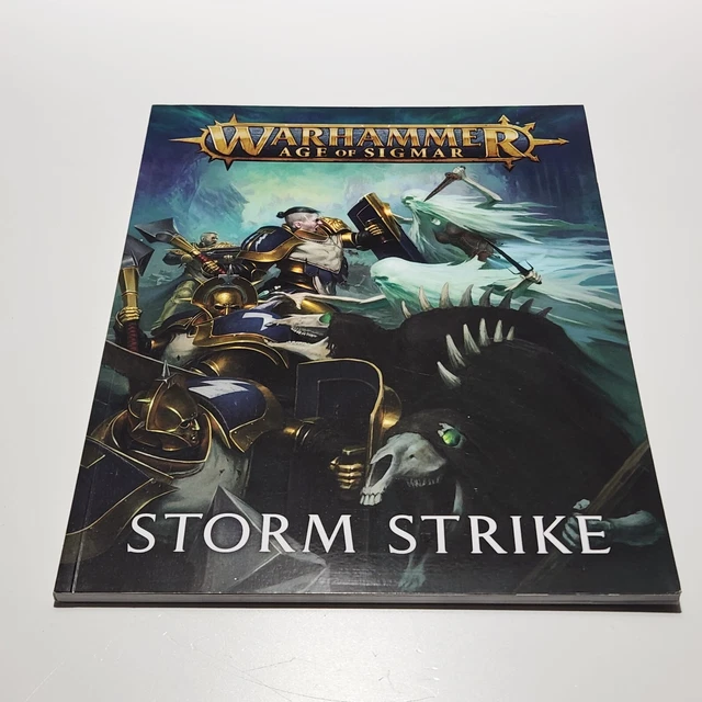 WARGAMMER AGE OF Sigmar (AoS) - Storm Strike - 2018 Soft Cover Rulebook ...