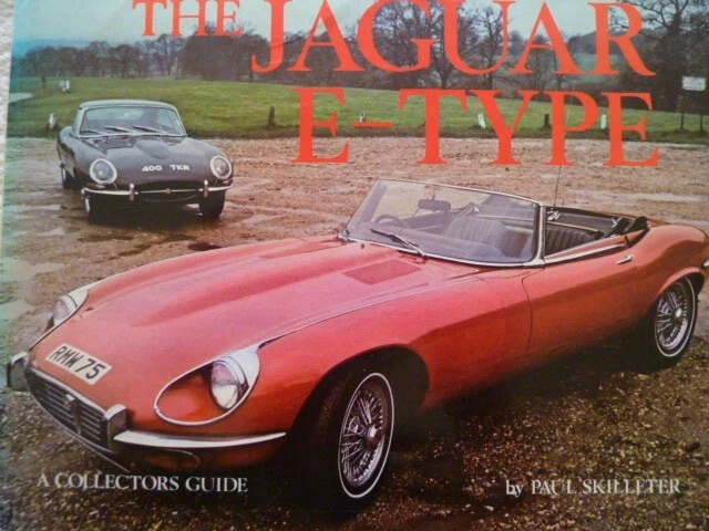 THE JAGUAR E-TYPE A Collectors Guide Paul Skilleter hardback with dust ...