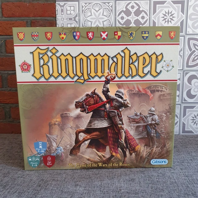 KINGMAKER BOARD GAME - Gibsons - New & Sealed £59.99 - PicClick UK