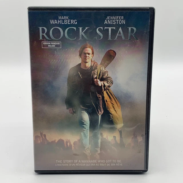 ROCK STAR DVD Widescreen Mark Wahlberg Jennifer Aniston Region 1 106 ...