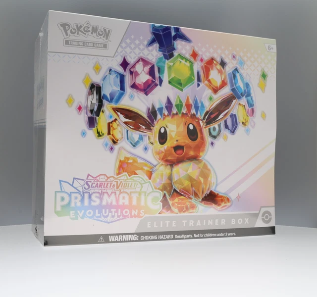 2025 POKÉMON PRISMATIC Evolutions Elite Trainer Box ETB New Sealed - In ...