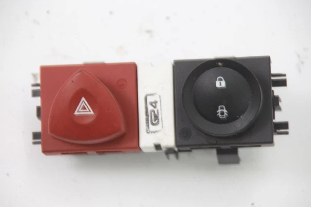 INTERRUPTOR DE ADVERTENCIA de peligro Renault MEGANE 2 KM 8200407415 ...