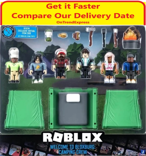 ROBLOX ENVIRONMENTAL PACK Welcome To Bloxburg Camping Crew W12 NEW £36. ...
