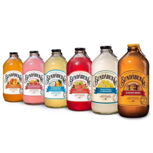 BUNDABERG VARIETY PACK 12 x 375 ml Summer Edition $31.94 - PicClick AU