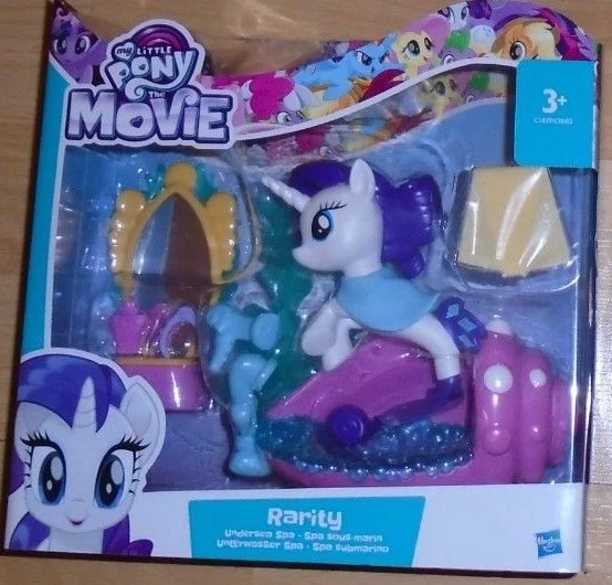 MY LITTLE PONY - The Movie - Rarity - Underwater Spa - New And Boxed £ ...