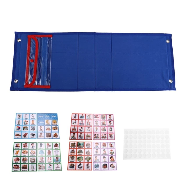 VISUAL SCHEDULE FOR Kids Daily Routine Chart with 70 Cards Calendar ...