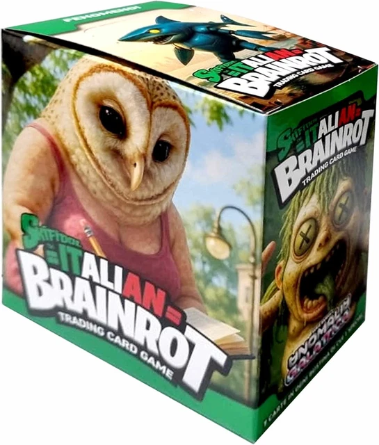 BRAINROT SKIFIDOL ITALIAN BOX 24 Envelopes 7 GALACTIC ANOMALY CARDS ...