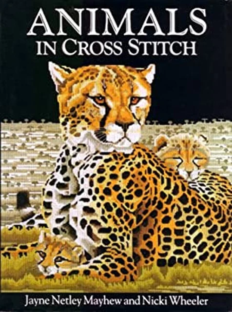 ANIMALES EN PUNTO de Cruz Tapa Dura Jayne Netley, Wheeler, Nicki de Ma ...