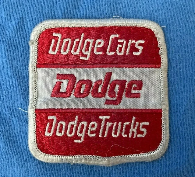 VINTAGE DODGE CARS Trucks Dealership Mechanics Uniform Patch Charger ...