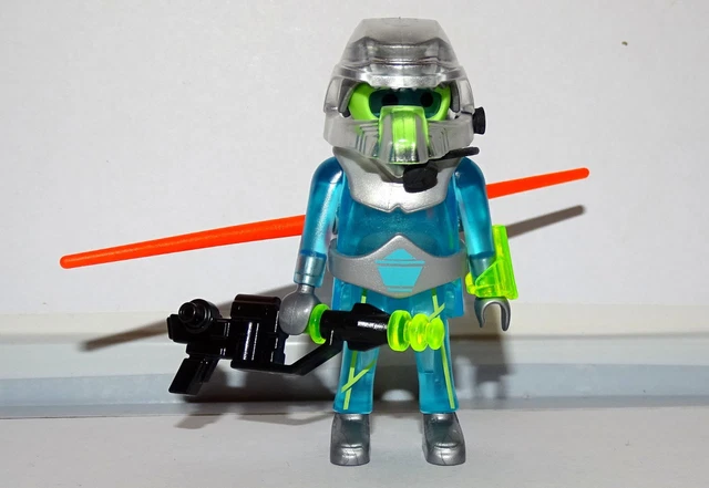 PLAYMOBIL PERSONNAGE ALIEN Transparent Collectionneur - Reconstitue ...