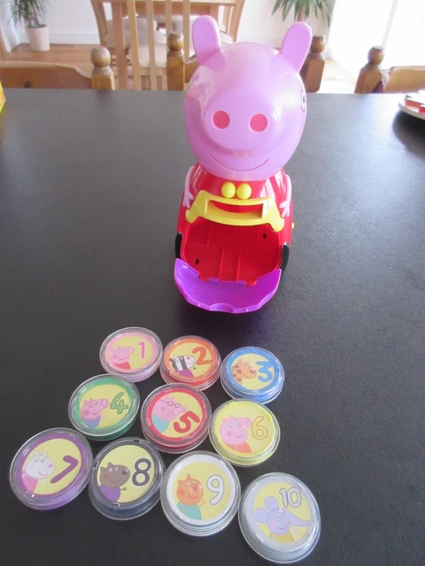 PEPPA PIG COUNT With Peppa Play & Learn With 10 Interactive Coins Game ...